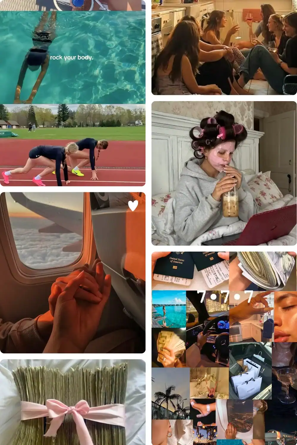 Vision Board Photos That Broke Pinterest: 91+ Viral Vision Board Ideas ...